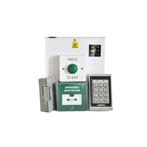 V DC Single Door Electric Strike Access Control Kit With Keypad