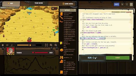 Codecombat Team Work Javascript Youtube