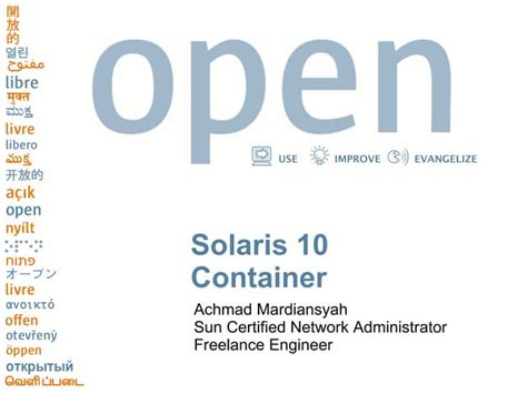 Solaris 10 Container Ppt