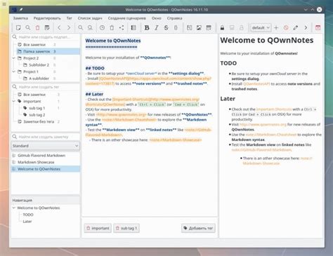 QOwnNotes Cross Platform Open Source Note Taking App For Ubuntu Linux Note Application