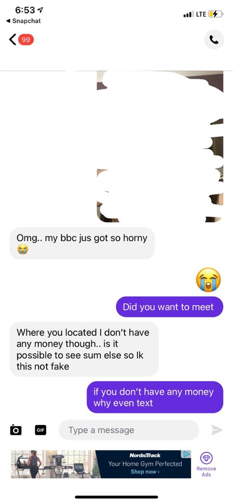 Asks For Verification Pic Then Tells Me He Has No Money R SexWorkers