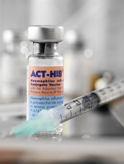 Hib Vaccine Photograph By Tek Image Fine Art America