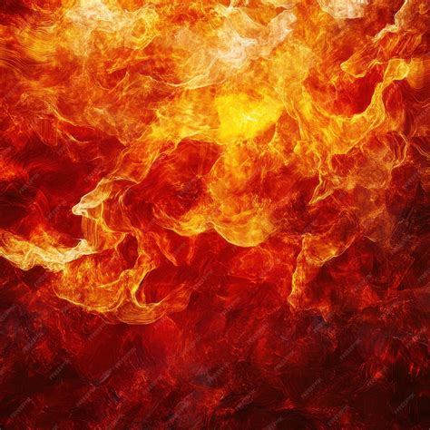 Red And Orange Fire Patterns Texture Background Premium Ai Generated