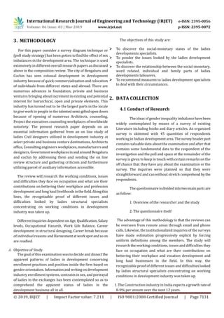 IRJET Gender Inequalities In Construction Sector PDF