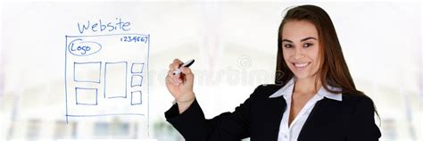 Computer Programmer Stock Image Image Of Flowchart Girl 49479977