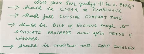 Does Your Goal Qualify To Be A Bhag Pile On Motivation