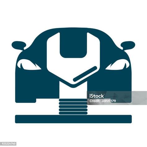 Simbol Bengkel Mobil Ilustrasi Stok Unduh Gambar Sekarang Alat