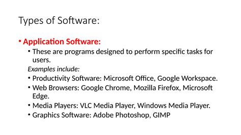 Operating System Introduction Software Ppt