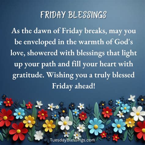 Friday Blessings Blessings Quotes