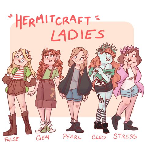 M4gm The Hermitcraft Gals Have A Private Server For Them And One