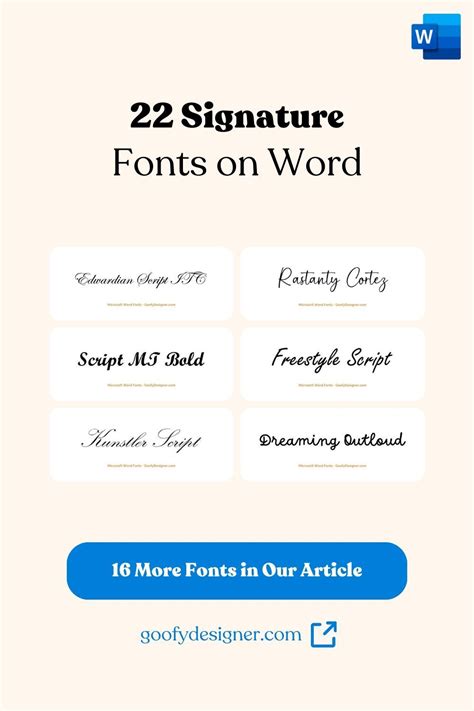 22 Best Signature Fonts In Word Signature Fonts Free Cursive Fonts Free Script Fonts