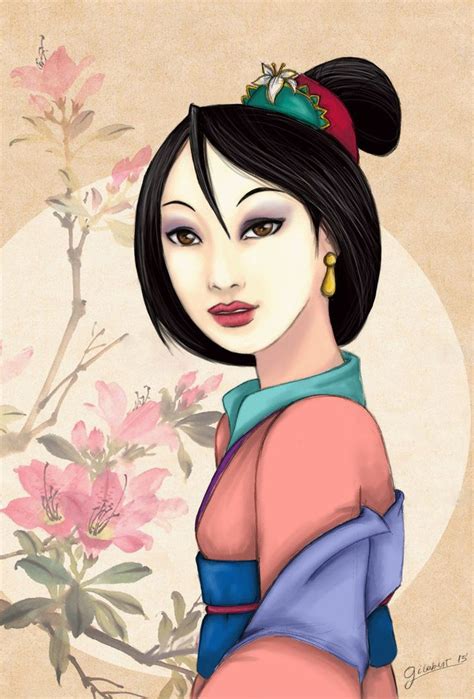 Mulan Color Mulan Disney Disney Fan Art Disney Princess Art