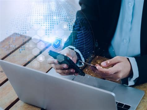 Premium Photo Secure Payment Concept Security Shield Icon And Lock Symbol Hologram Appear