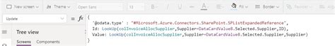 Solved Update Sharepoint Lookup From Combobox In Datacard Power Platform Community