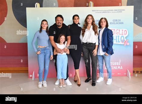 Rome Italy 02nd Oct 2023 Rome Hotel Visconti Palace Photocall