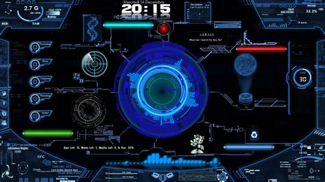 my jarvis interface by florinvladut on deviantart