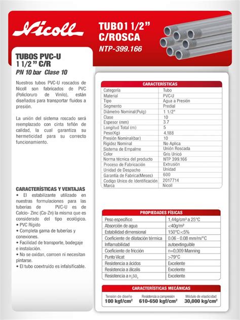 Tubo 1 1 2 Cr Pdf