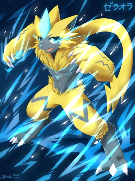 Zeraora By Akamihara On Deviantart