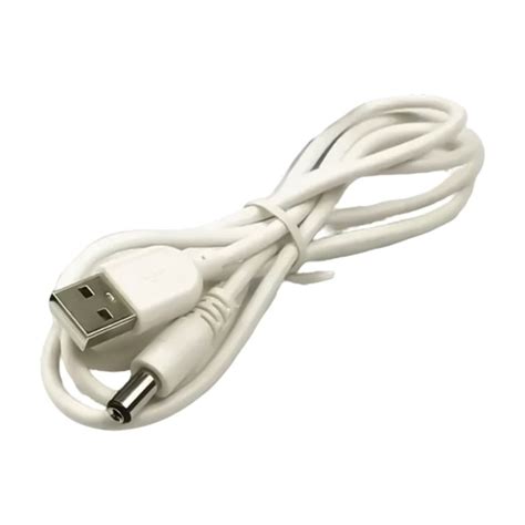 Tegongse Travel Usb To Dc5521 Power Adapter Cable Male To Male Connectors Wire Line For Led