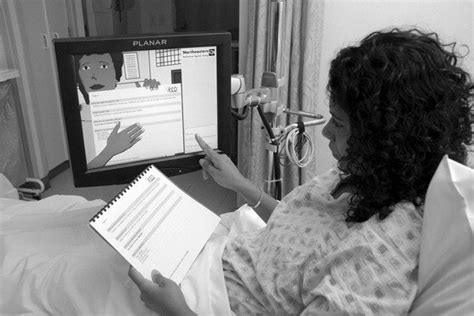 Embodied Conversational Agent Interface In Rehospitalization Trial