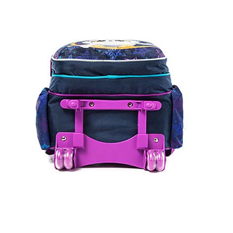 3pcsset Owl Wheeled Backpack 16 Inch Rolling Backpack With Lunch Bag