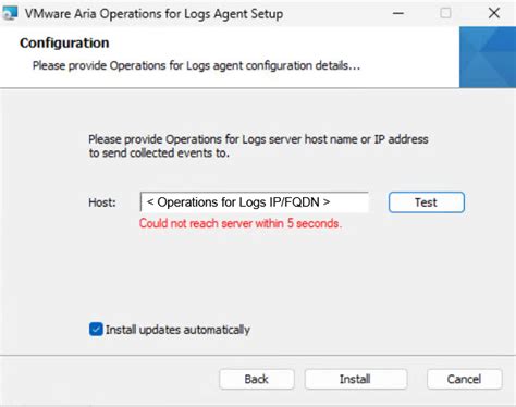 Seconds If You Complete The Installation There Is No Communication With The Server Installation