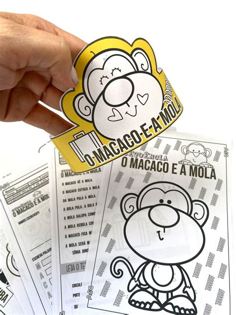 O Macaco E A Mola Uma Aventura Divertida Para O Aprendizado Loja