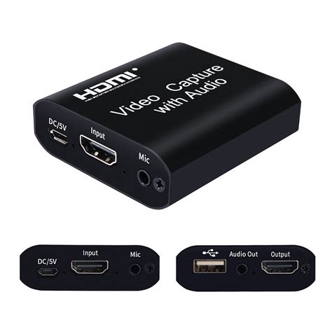 Andycine AC U H HDMI To USB Capture Card K HZ USB Record Via DSLR Camcorder Action Cam