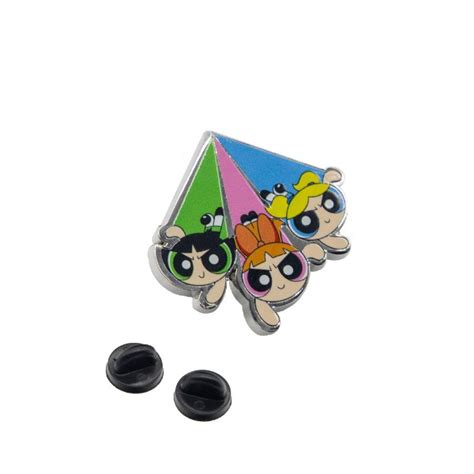 Cartoon Network Powerpuff Girls Bubbles Blossom And Buttercup Pin