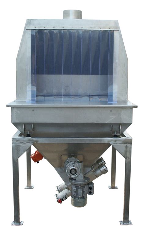 Bag Dump Station Storage Hoppers For Efficient Bag Emptying