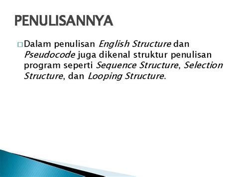 Algoritma Dasar Pemrograman Penyajian Algoritma Pengantar Penyajian