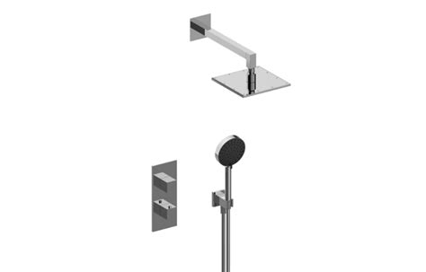M Series Thermostatic Shower System Shower With Handshower Trim