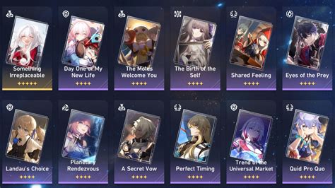 Honkai Star Rail Light Cones And Paths