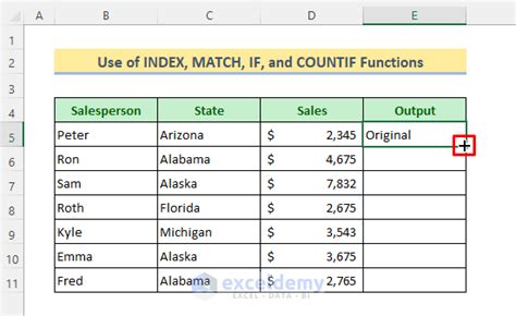 index match with duplicate values in excel 3 quick methods
