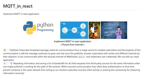How To Implement Mqtt In A React App Jirayu K Posted On The Topic Linkedin
