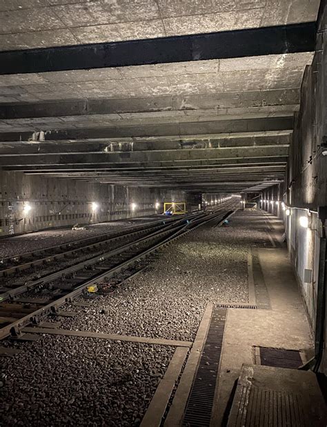 Disused Thameslink Track At Moorgate R Londonunderground
