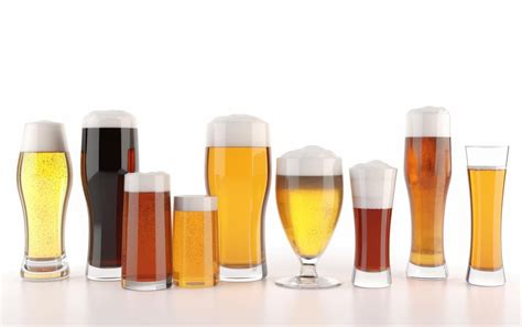 Premium Photo Different Types Bottle Of Beer And A Glass Of Beer