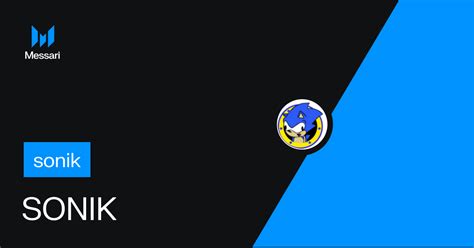 Sonik Market Data And Trends Messari