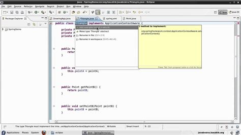 Spring Tutorial 12 Using Applicationcontextaware Youtube