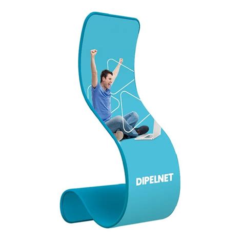 Snake Fabric Display Stands Brightsignsltd