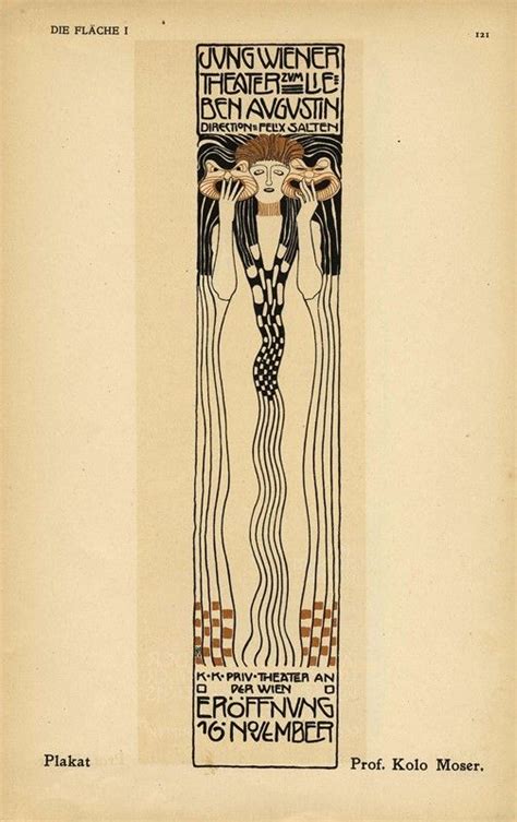 Alfred Roller Brünn 1864 Vienna 1935 Ver Sacrum Iv Jahr Ix