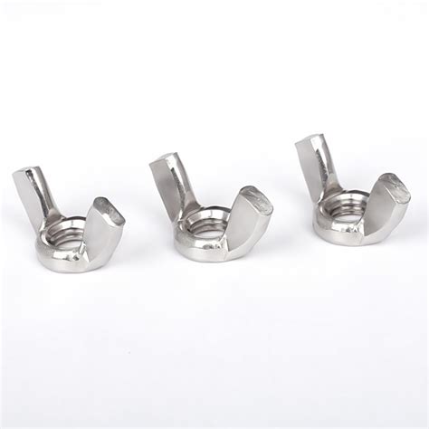 M3 M12 304 316 Butterfly Nuts Stainless Steel Wing Nuts Locking Butterfly Wing Nuts And Lock