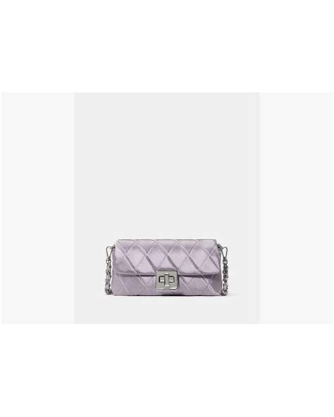 Kate Spade Carey Quilted Satin Mini Crossbody In Black Lyst
