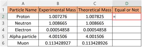 How To Check If Two Cells Are Equal In Microsoft Excel SpreadCheaters