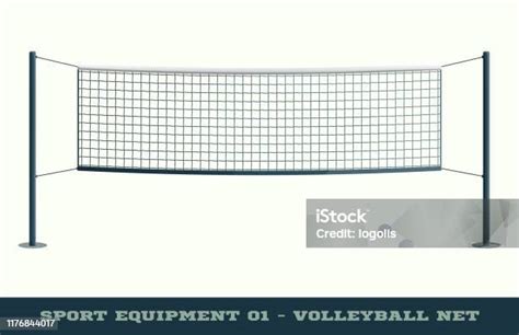 스포츠 게임에 대한 현실적인 배구 그물 흰색 배경에 고립 된 활동 레저 해변 플레이 요소의 벡터 일러스트레이션 0명에 대한 스톡 벡터 아트 및 기타 이미지 Istock