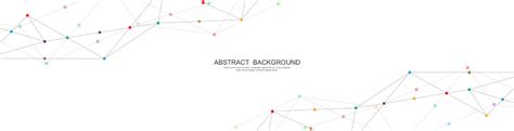 추상적인 다각형 배경과 점과 선을 연결하는 웹 사이트 헤더 또는 배너 디자인 글로벌 네트워크 연결 텍스트에 대한 신경질 배경과