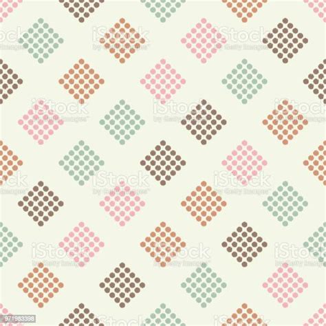 폴카 도트 완벽 한 패턴입니다 화를 손으로 Brushwork입니다 하프톤입니다 기하학적 배경입니다 텍스처를 낙서 Тextile 교감입니다 기하에 대한 스톡 벡터 아트 및
