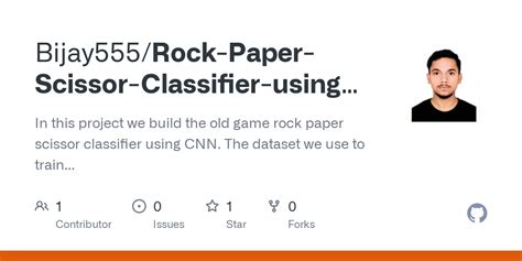 Github Bijay555rock Paper Scissor Classifier Using Cnn In This Project We Build The Old Game
