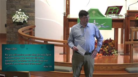 Sermon Oct 19 2025 Who Are We Serve Others Disciple Making Pastor Mike