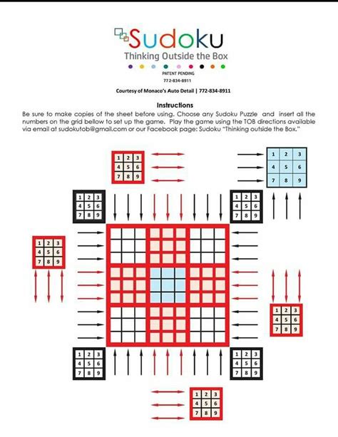 Pin By Edgar Fernández On Sudoku Thinking Outside The Box A New Way To